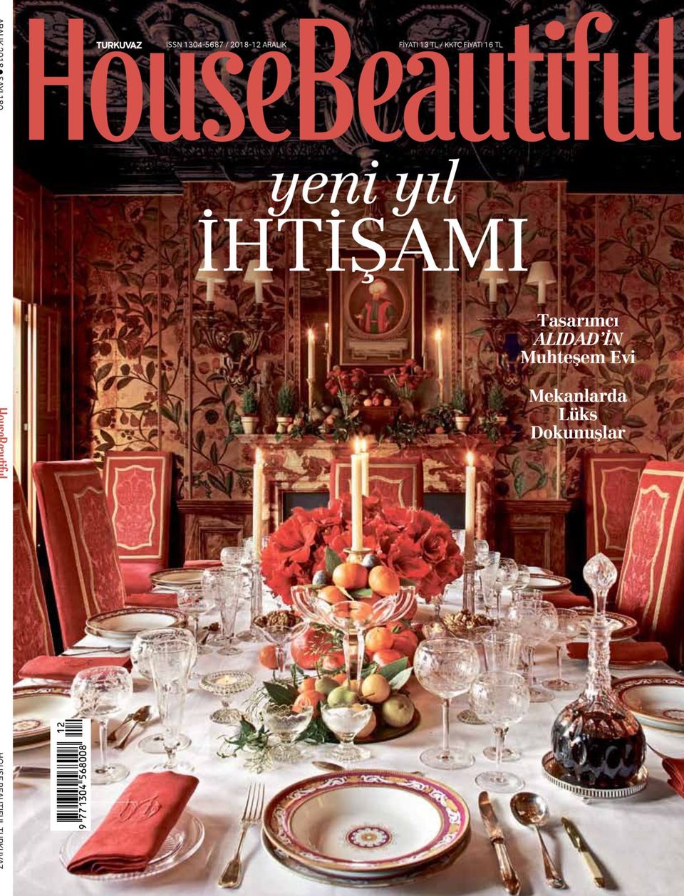 Get digital access to House Beautiful Turkiye - December 2018 issue | Magzter.com