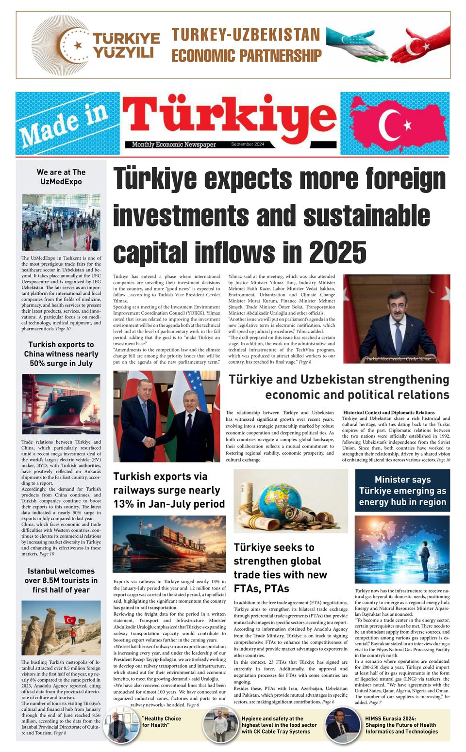 Made in Turkey Newspaper - Get your Digital Subscription