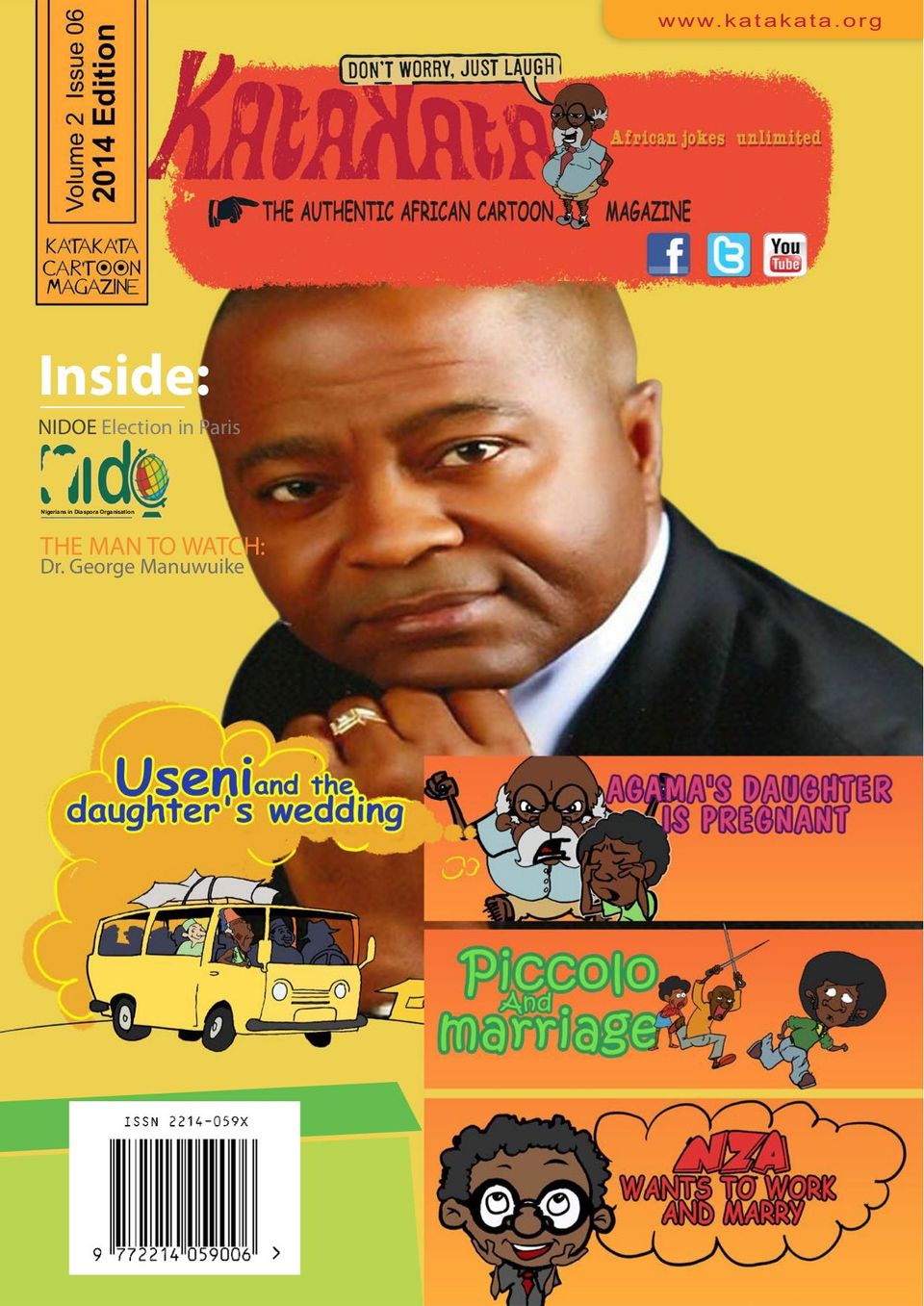 Kata Kata Cartoon Magazine-Vol. 2 Issue 6. 2014 Magazine