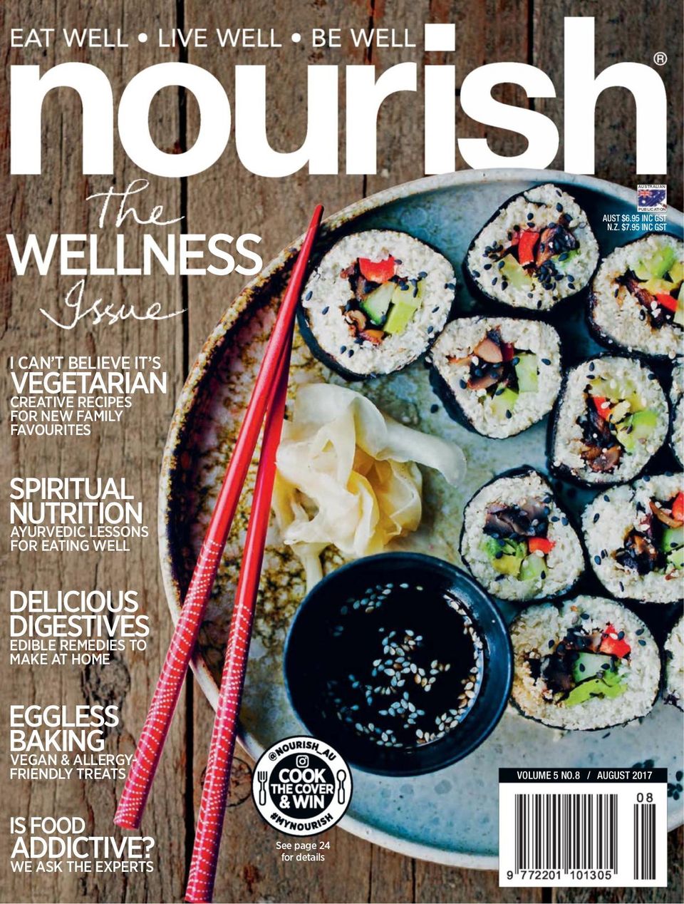 Get digital access to Nourish Magazine - August 2017 issue | Magzter.com