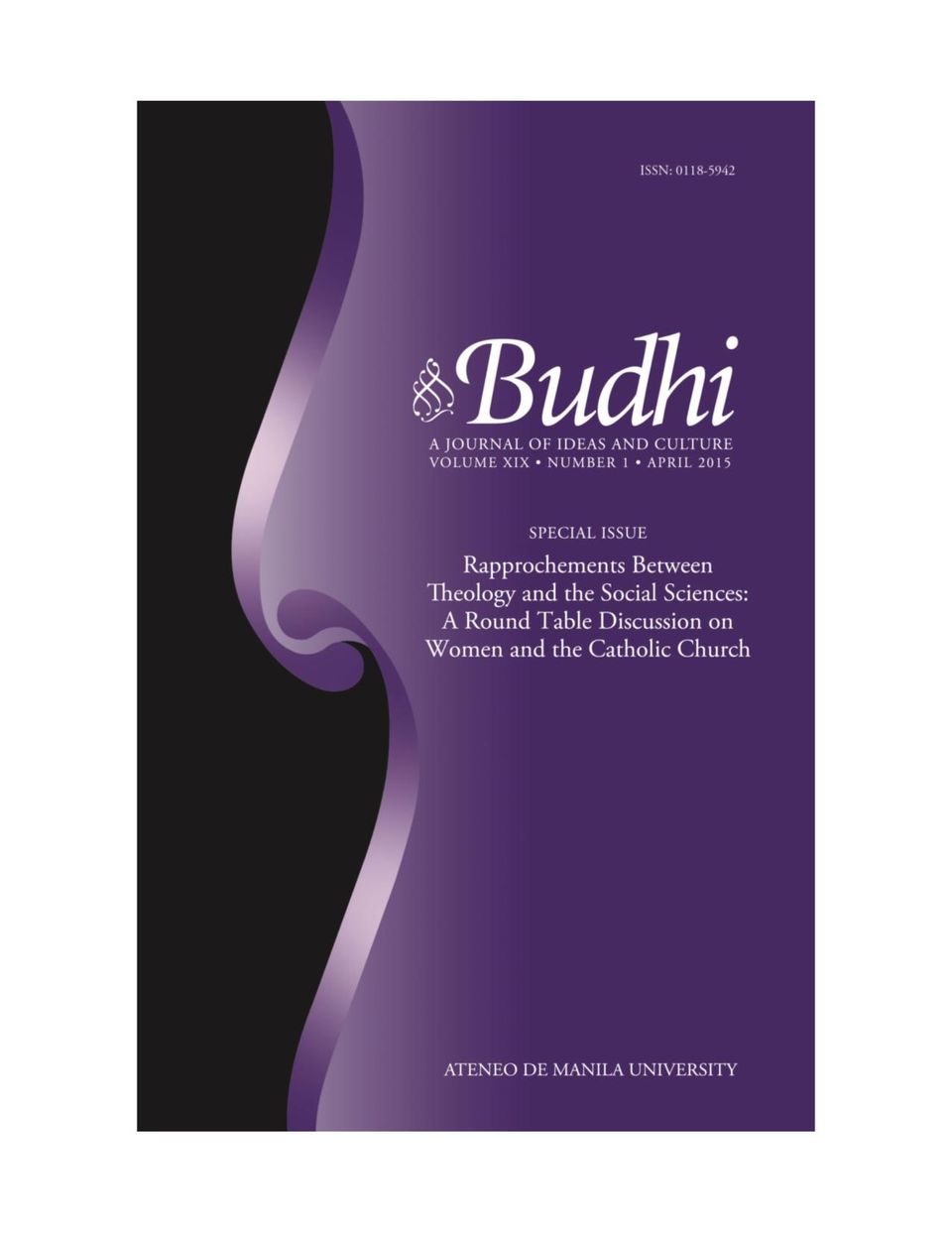 Get digital access to Budhi: A Journal of Ideas and Culture - April ...