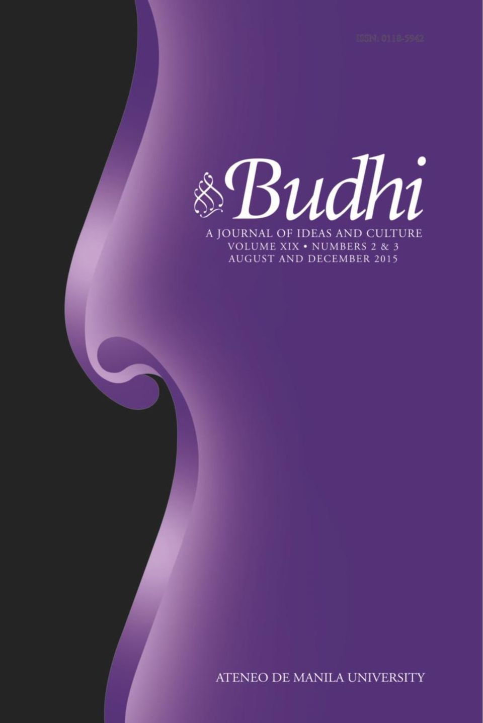 Get digital access to Budhi: A Journal of Ideas and Culture Magazine ...