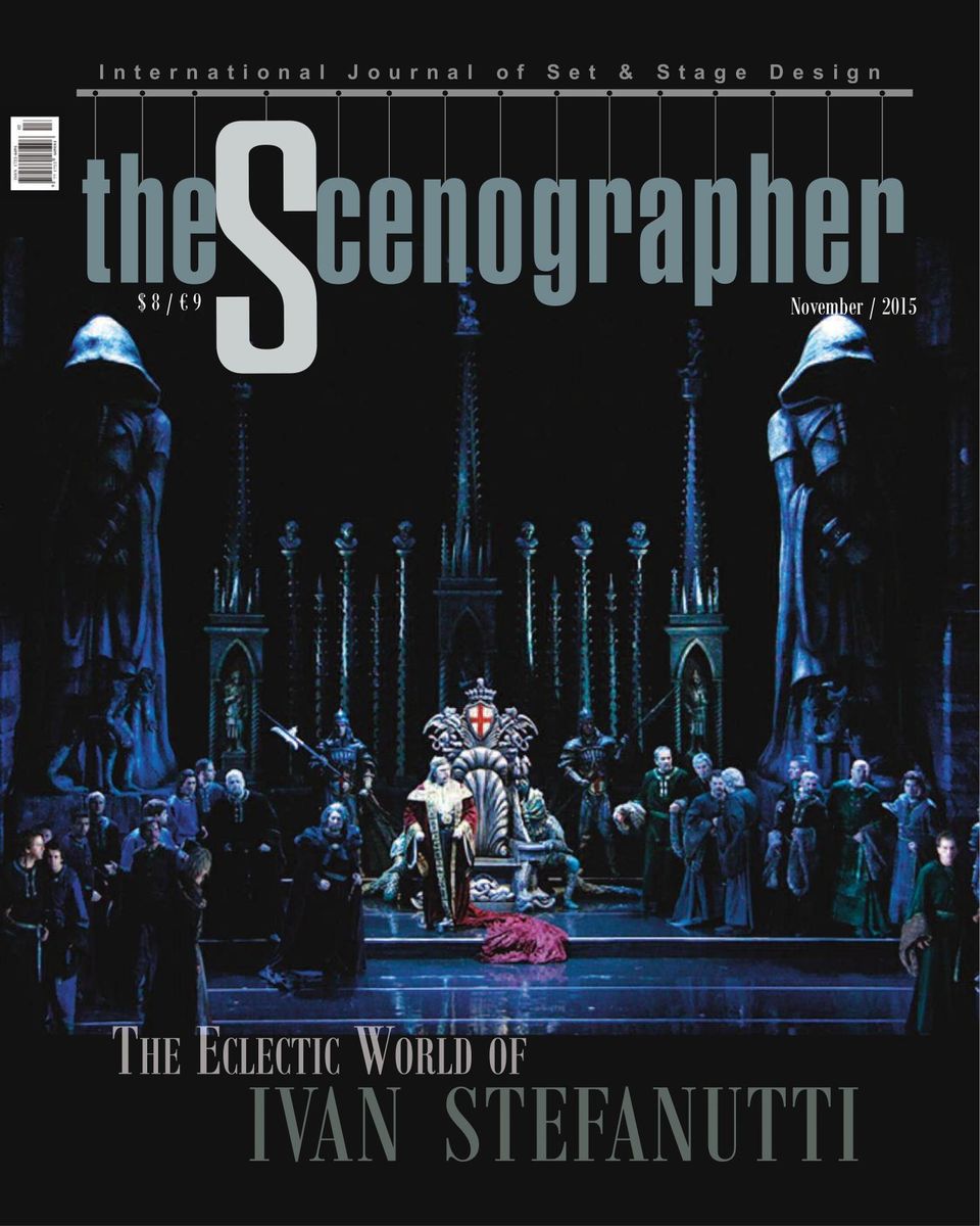 Get digital access to The Scenographer - November 2015 issue | Magzter.com