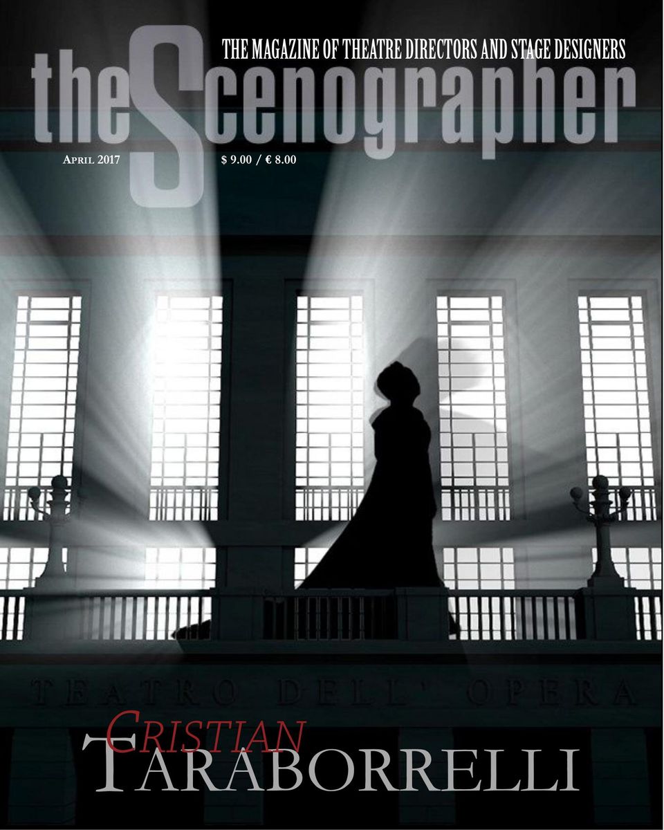The Scenographer-April 2017 Magazine - Get your Digital Subscription