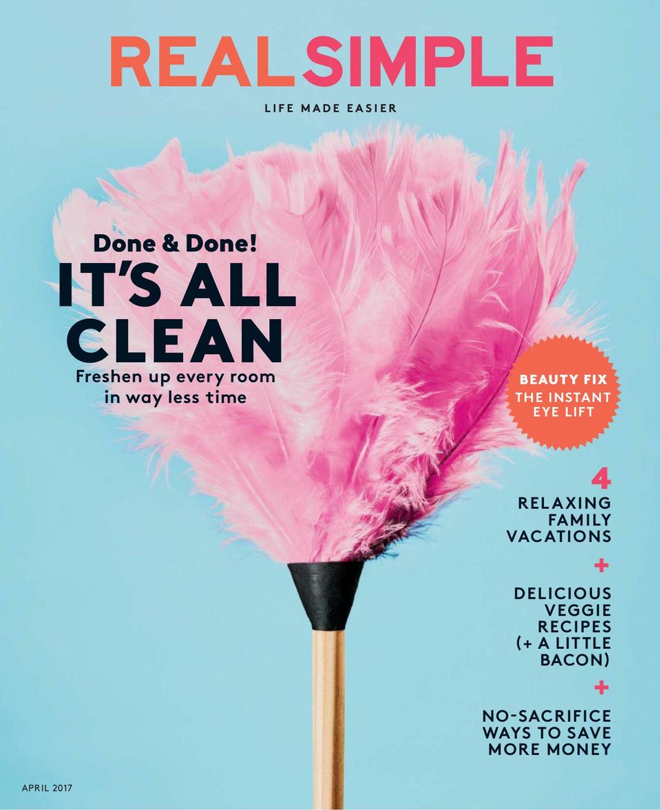 Real Simple-April 2017 Magazine - Get your Digital Subscription