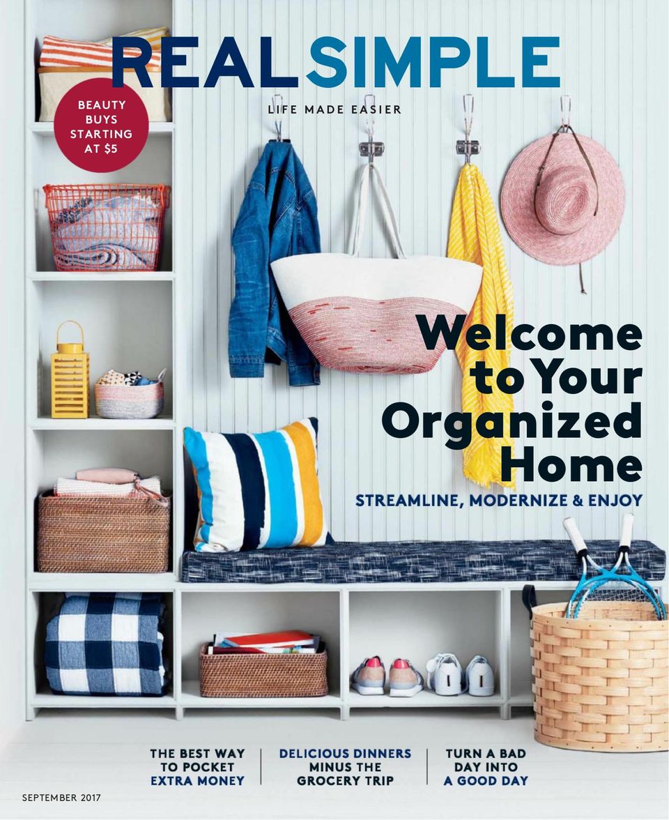 Real Simple-September 2017 Magazine - Get your Digital Subscription