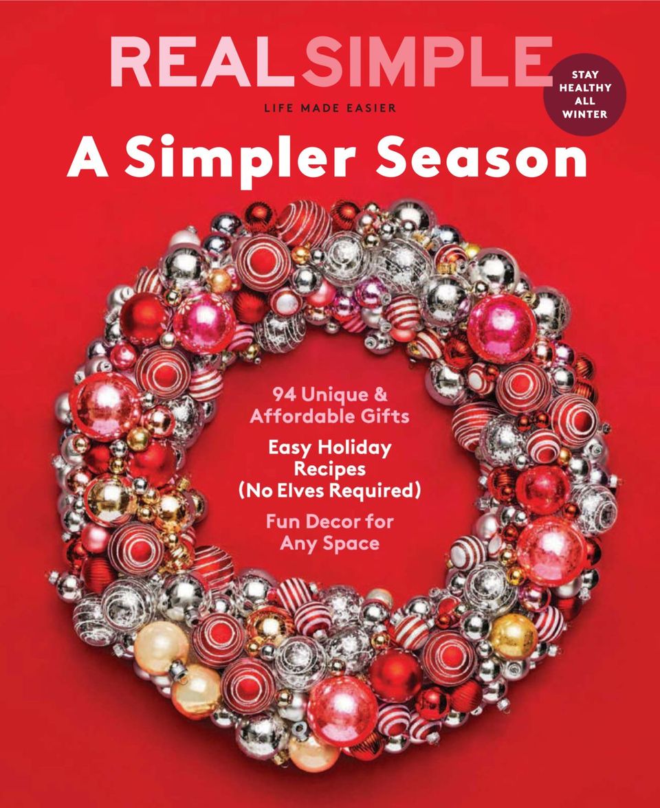Real Simple-December 2018 Magazine - Get your Digital Subscription