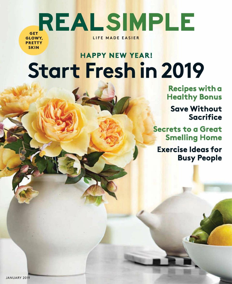 Get digital access to Real Simple - January 2019 issue | Magzter.com