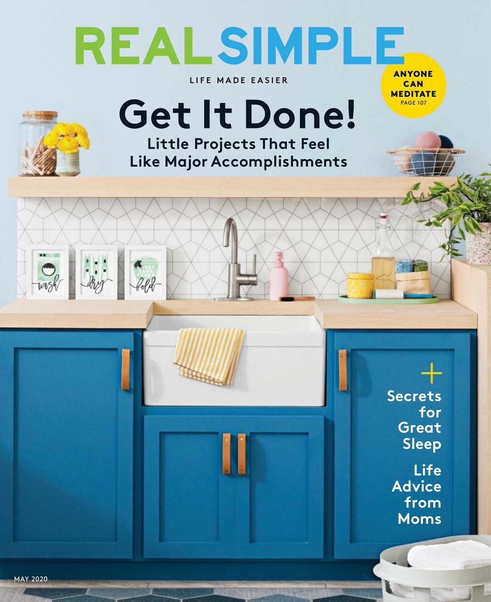 Real Simple-May 2020 Magazine - Get your Digital Subscription