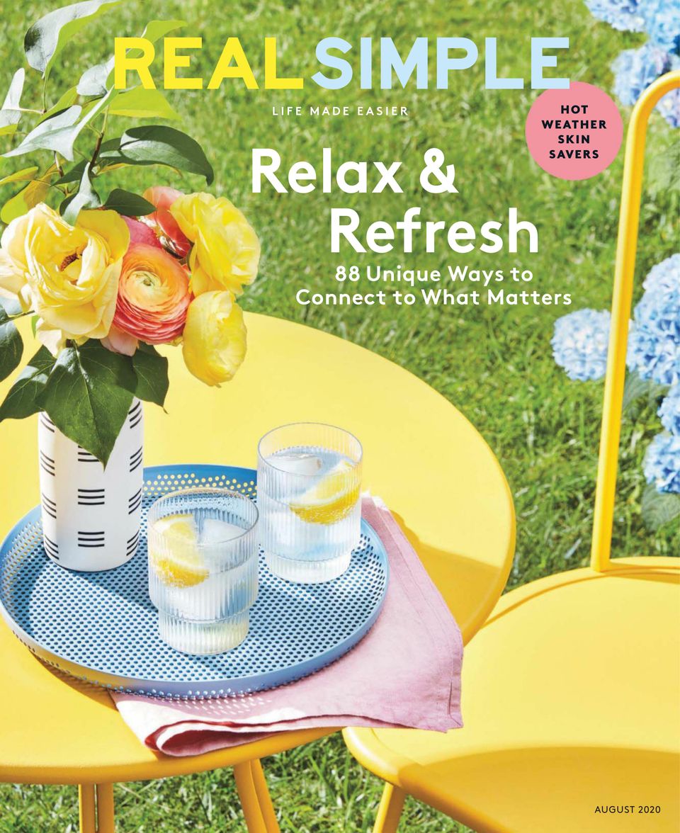Real Simple-August 2020 Magazine - Get your Digital Subscription
