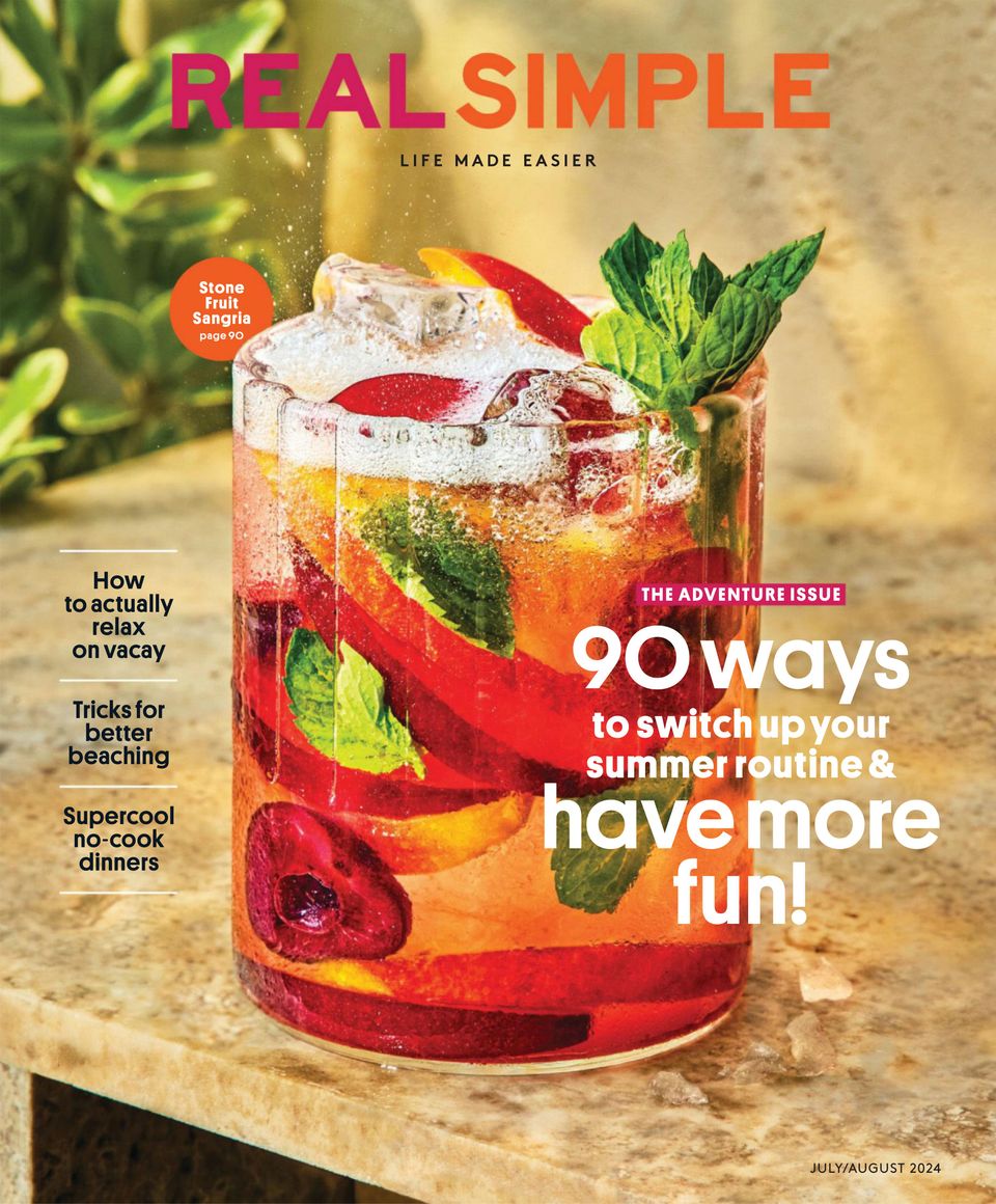 Get digital access to Real Simple - July - August 2024 issue | Magzter.com