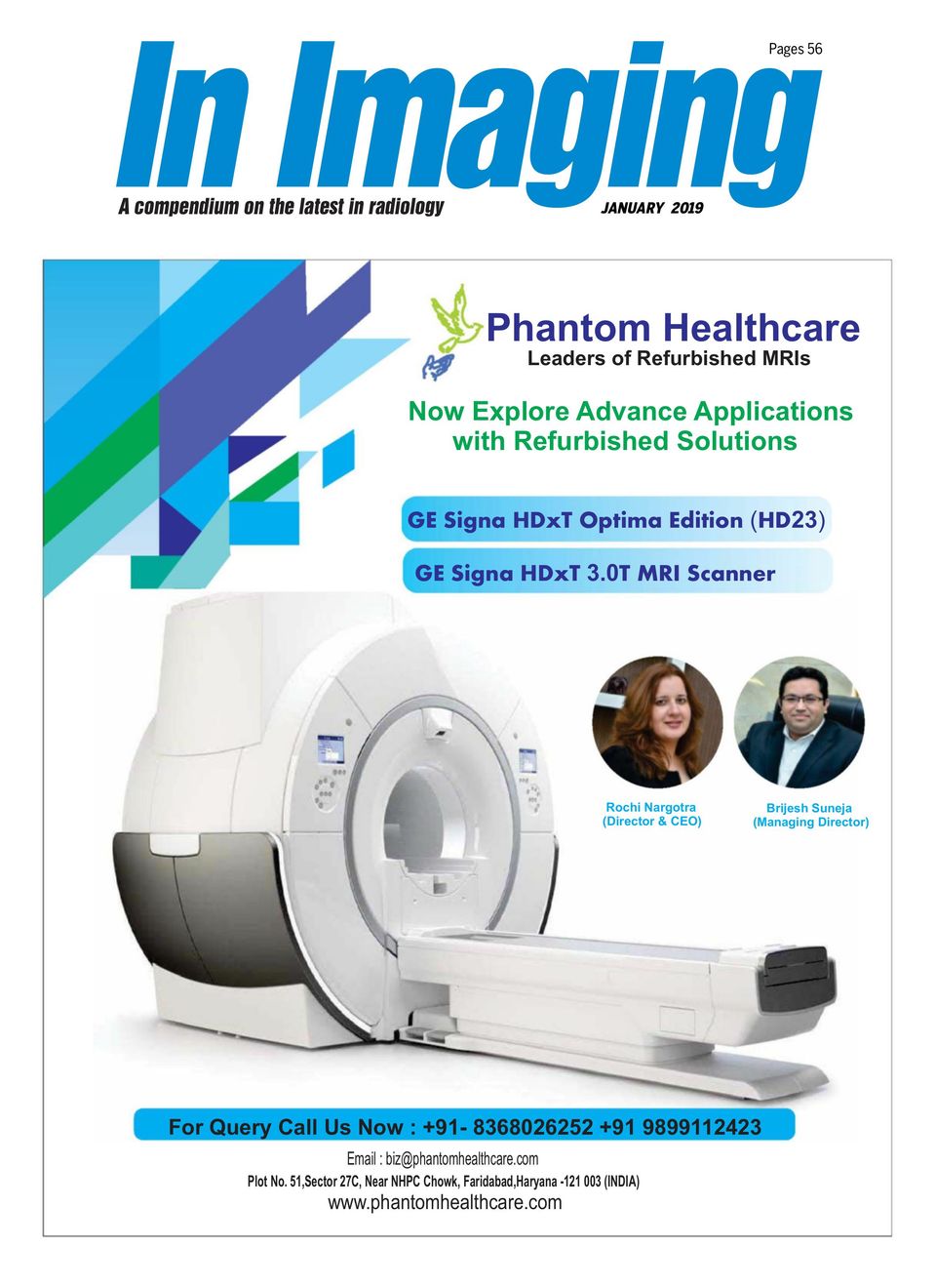 In Imaging Magazine - Get your Digital Subscription