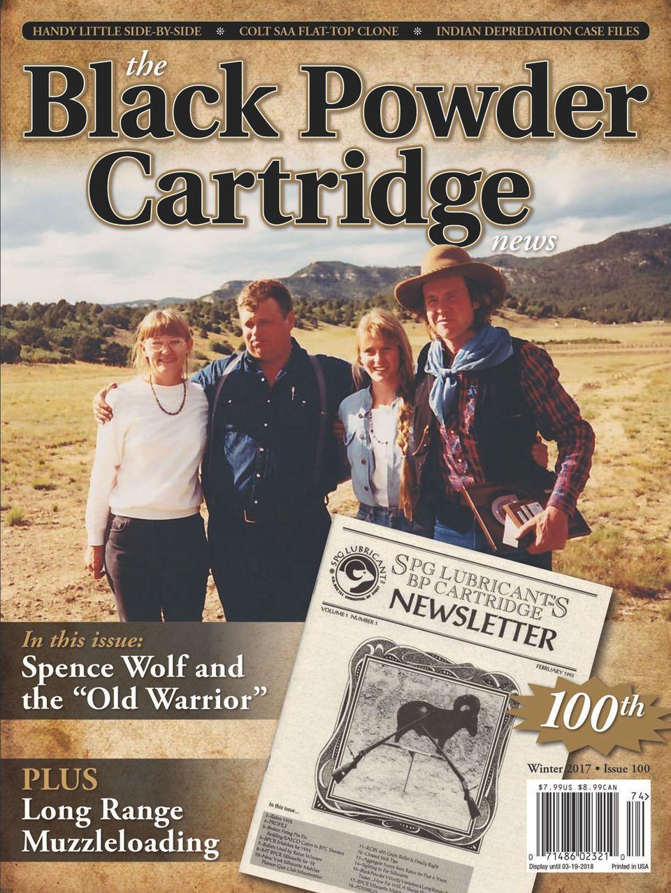 The Black Powder Cartridge News-Winter 2017 Magazine