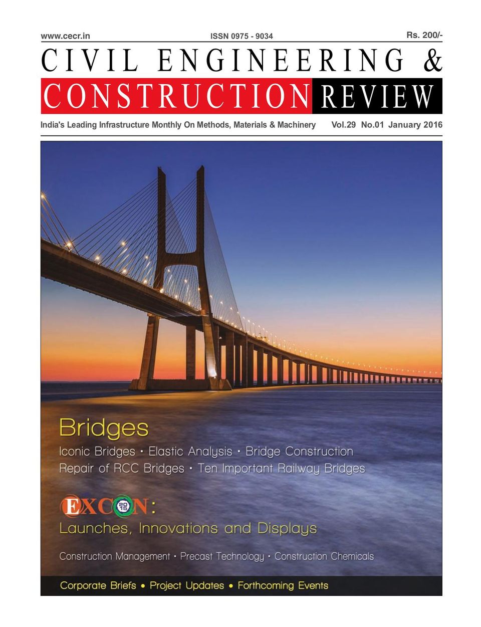 Get digital access to Civil Engineering & Construction Review - January ...