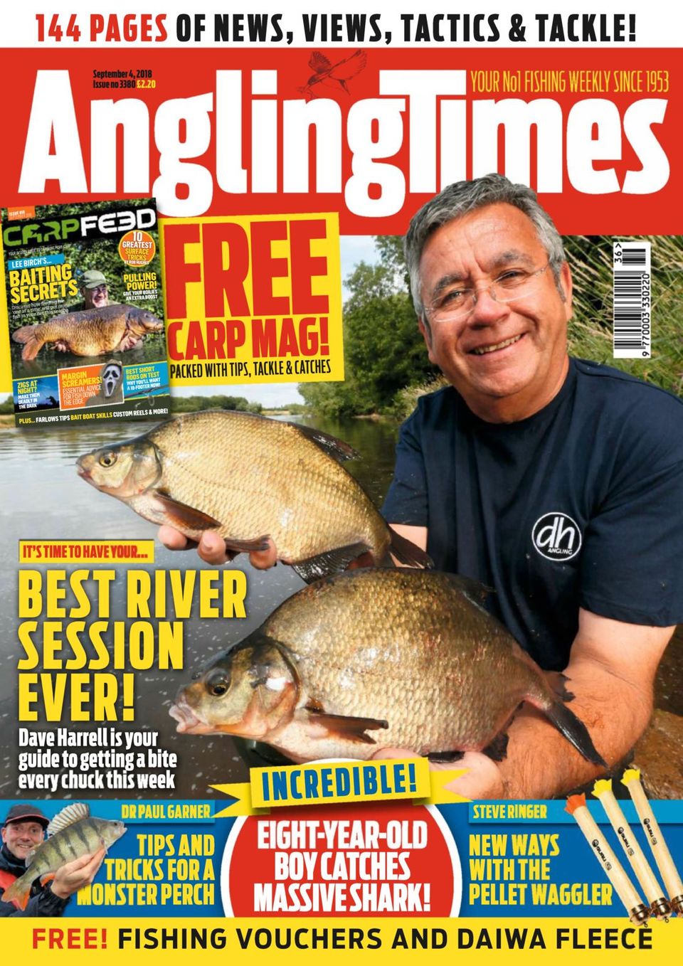 Get digital access to Angling Times - September 4, 2018 issue | Magzter.com