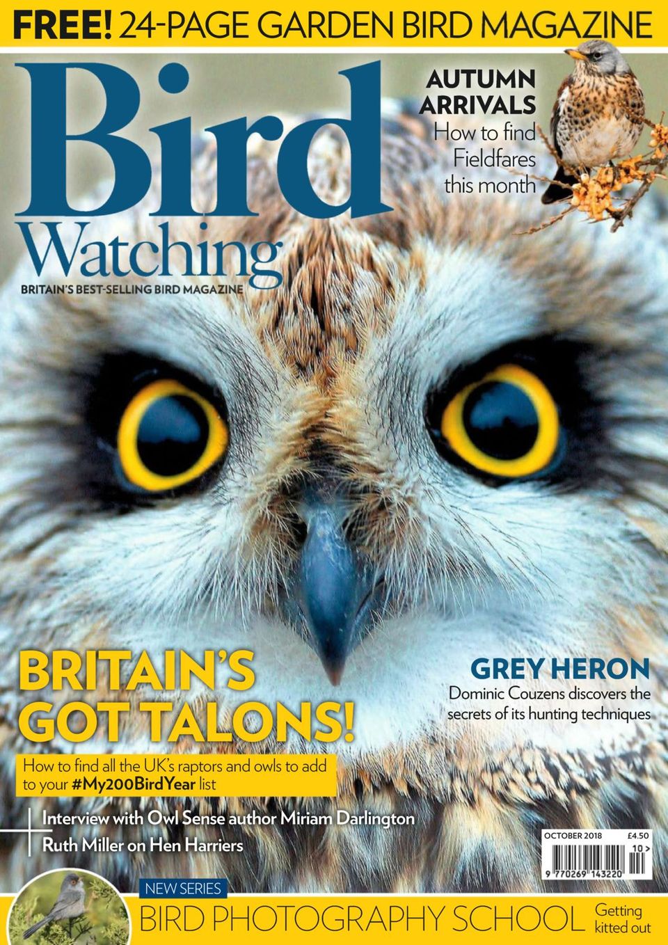 Get digital access to Bird Watching - October 2018 issue | Magzter.com