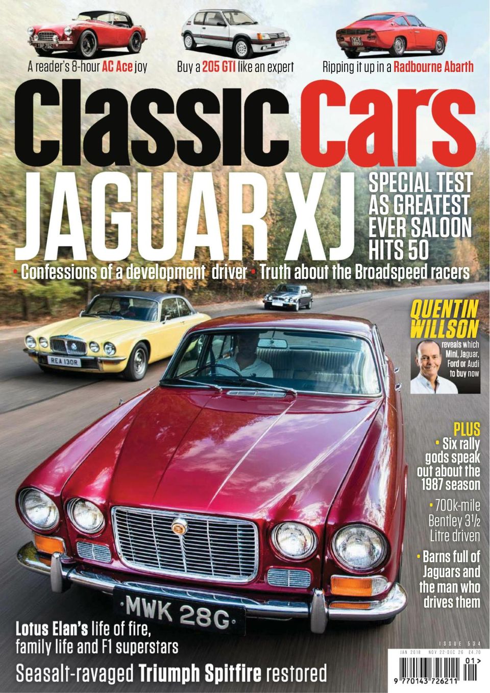 Classic Cars-January 2018 Magazine - Get your Digital Subscription