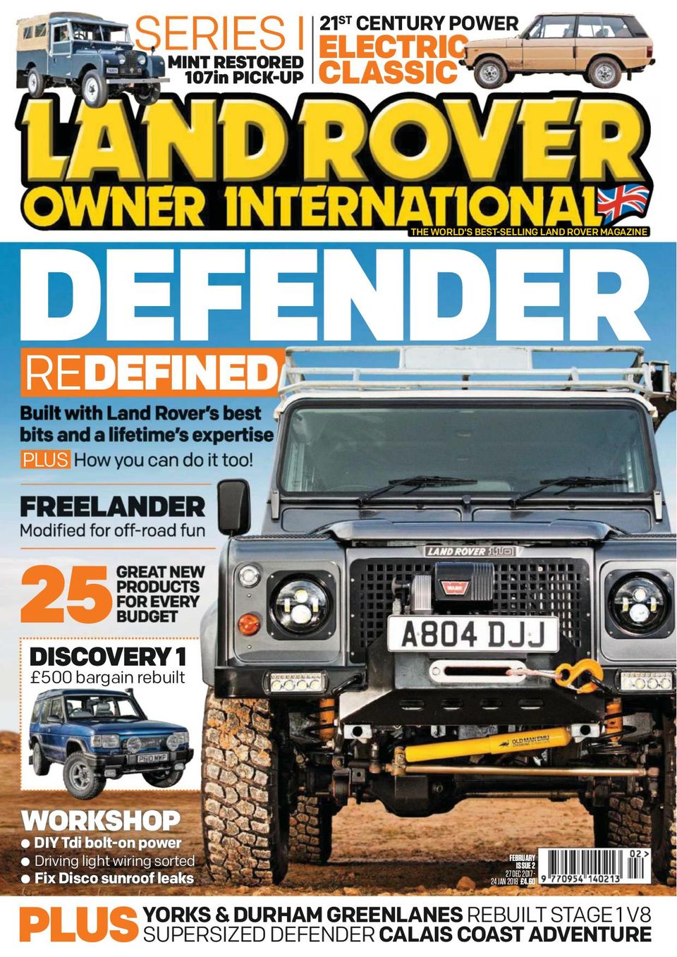 Land Rover Owner-February 2018 Magazine - Get your Digital Subscription
