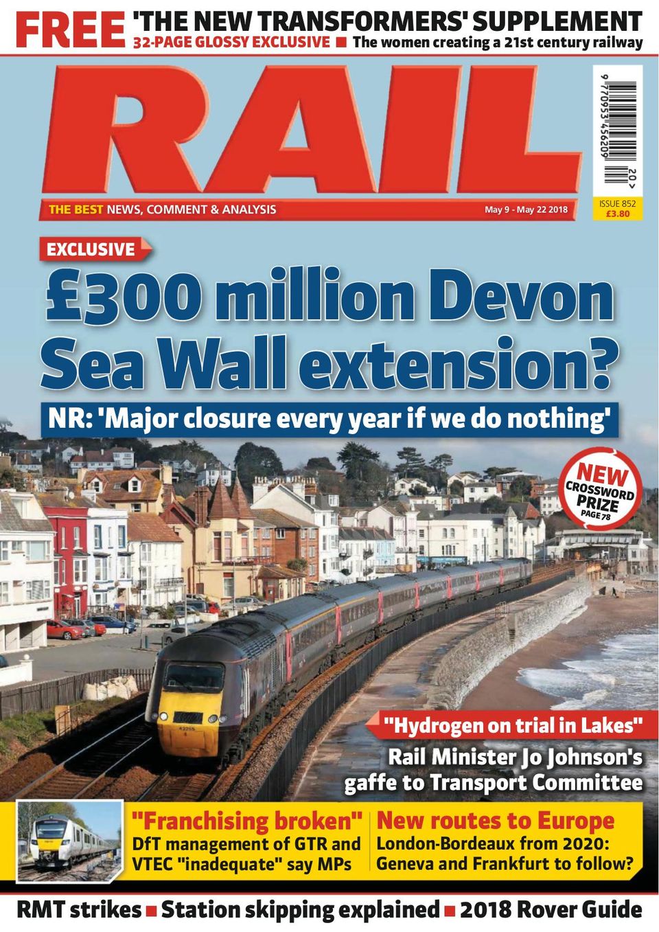 Get digital access to Rail - Issue 852 issue | Magzter.com
