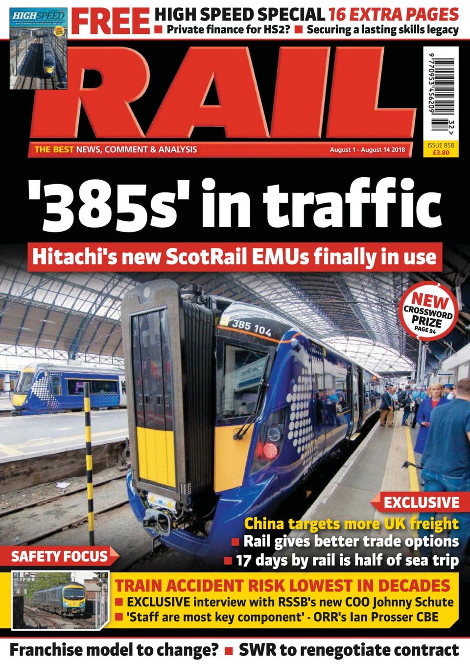 Rail-Issue 858 Magazine - Get your Digital Subscription