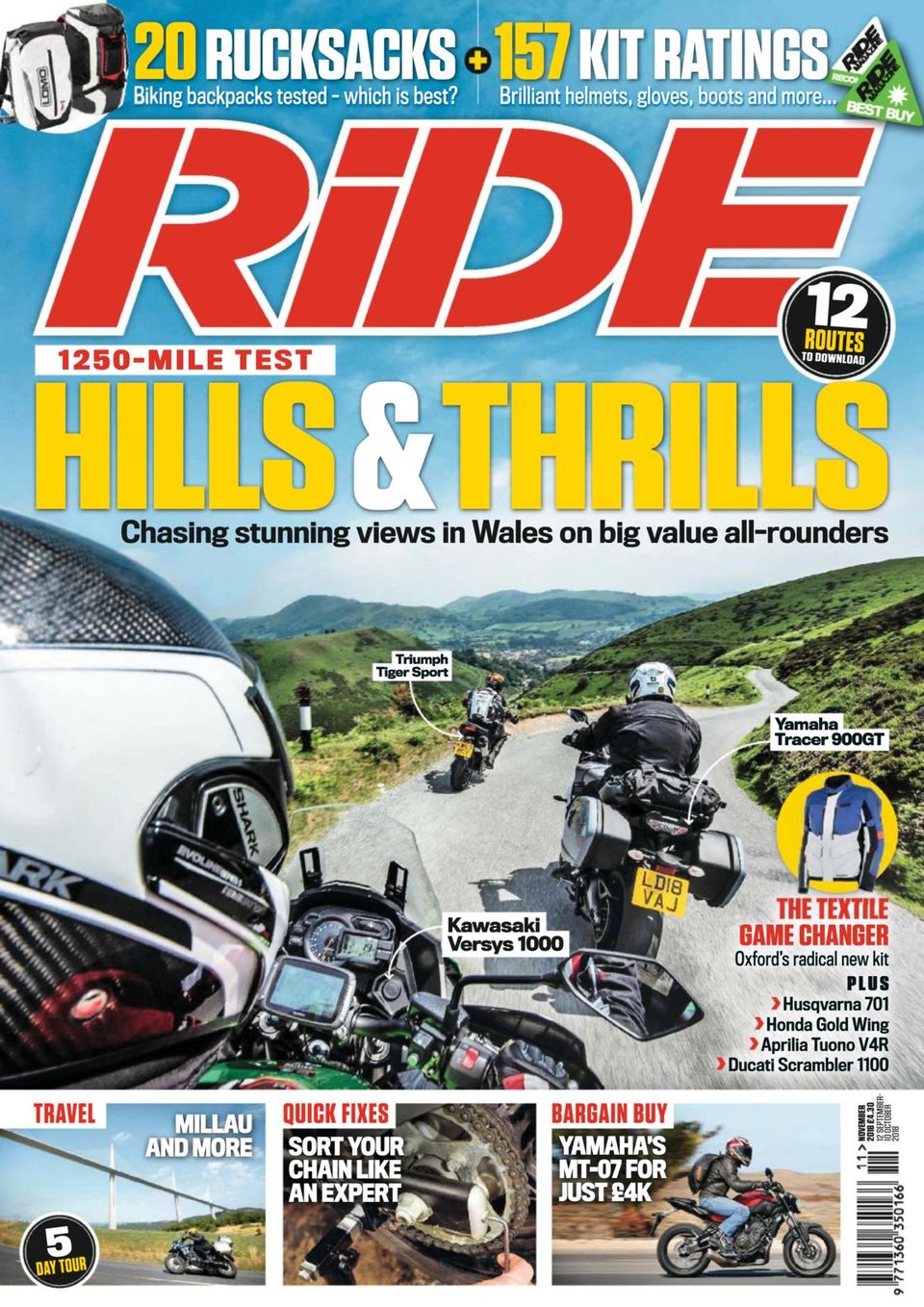 Get digital access to RiDe - November 2018 issue | Magzter.com