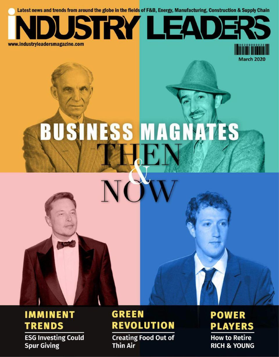 Get digital access to Industry Leaders - March 2020 issue | Magzter.com