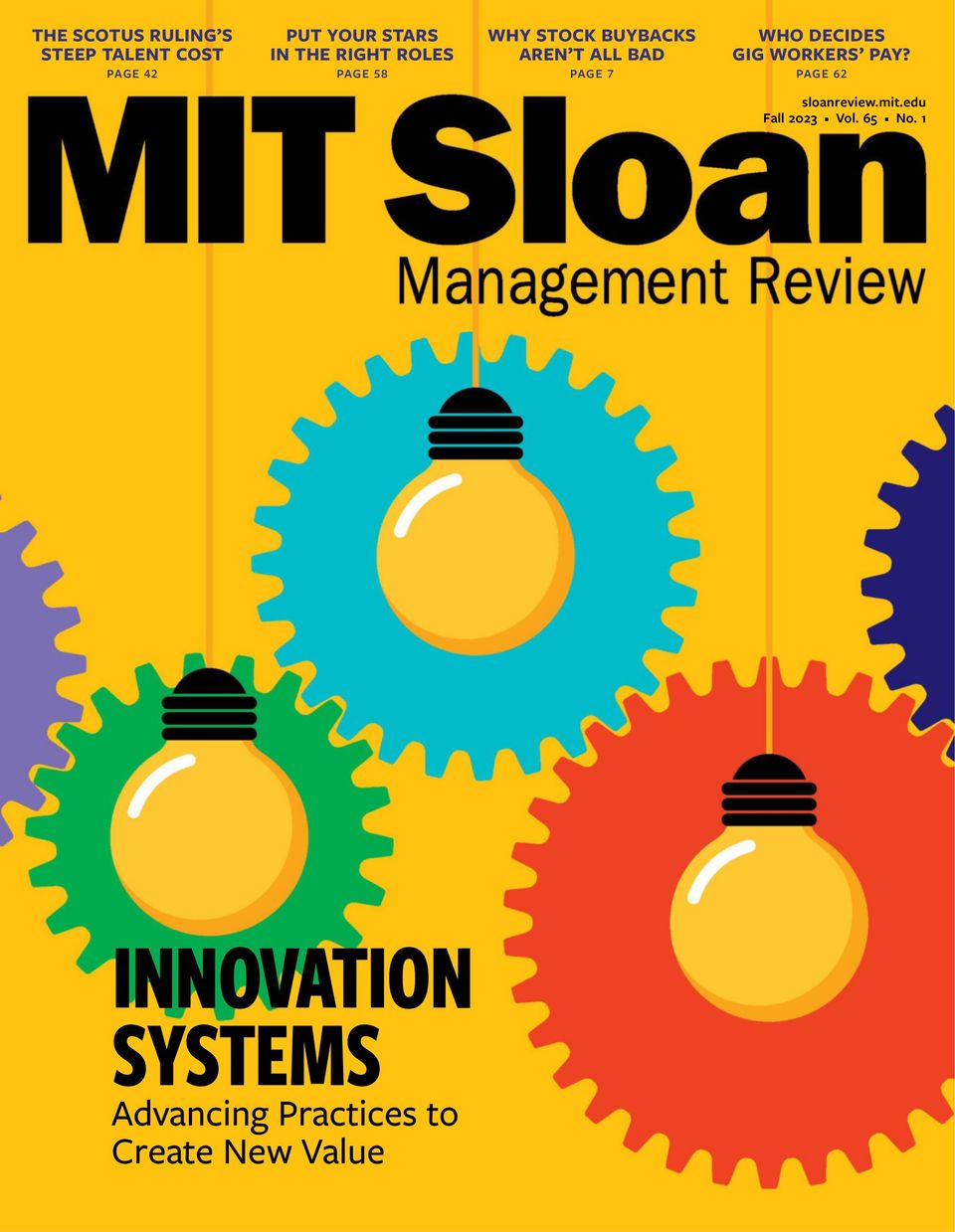 Get digital access to MIT Sloan Management Review - Fall 2023 issue ...