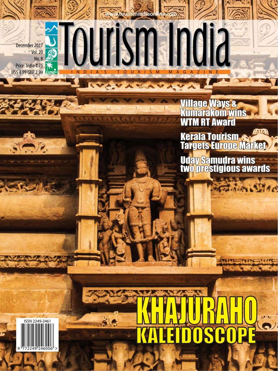 Tourism India-December 2017 Magazine - Get your Digital Subscription