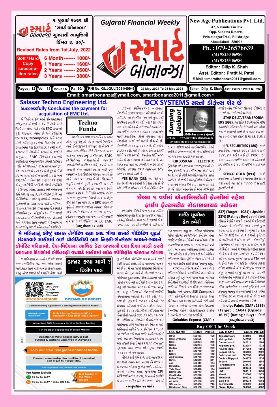 Smart Bonanza Magazine - Get your Digital Subscription