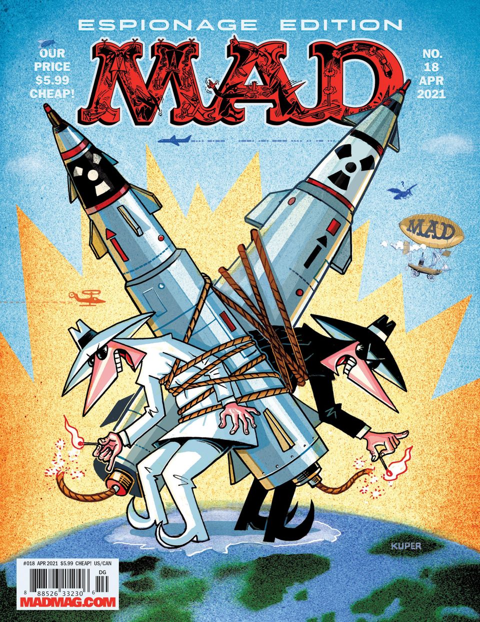 MAD Magazine-MAD #18 (April 2021) Magazine - Get your Digital Subscription