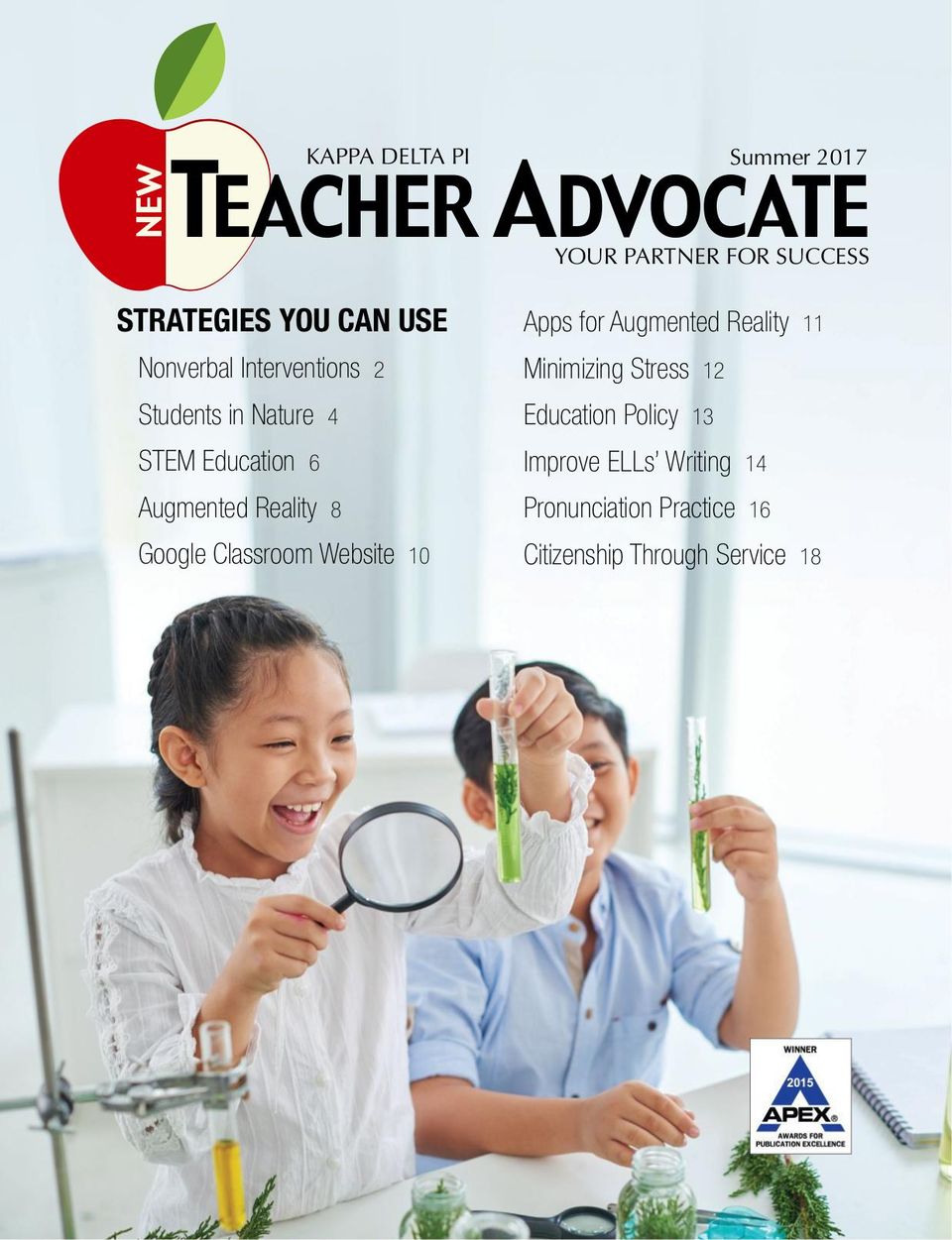 New Teacher Advocate-Summer 2017, Vol. 24, No. 4 Magazine