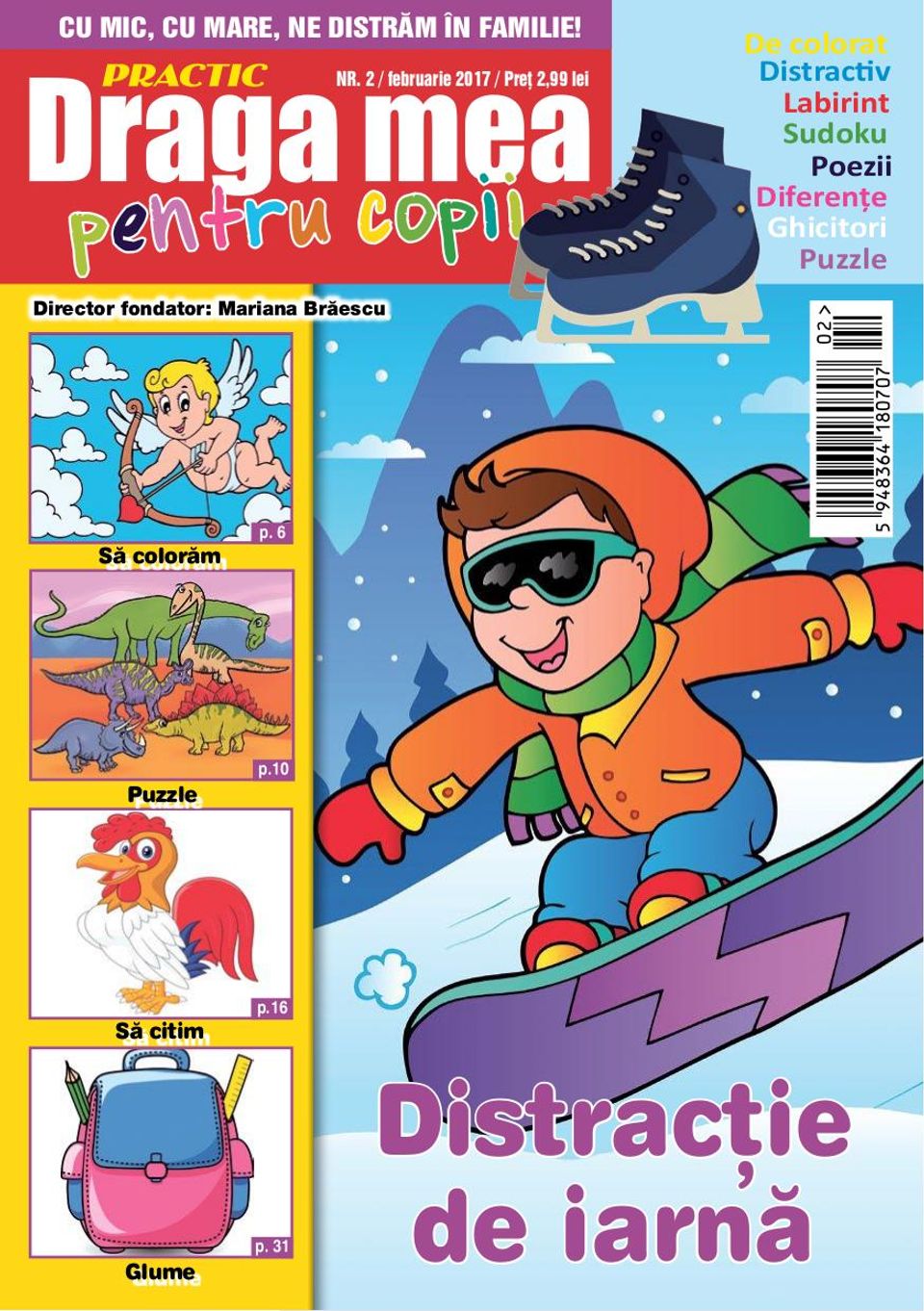 Draga mea pentru copii-Februarie 2017 Magazine