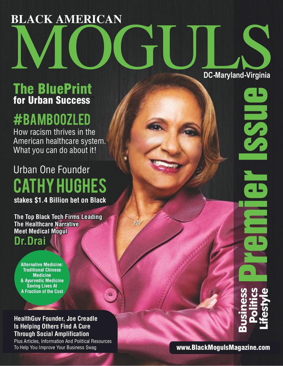 Black Moguls Magazine-DC-Maryland-Virginia 2018 (Premier) Magazine