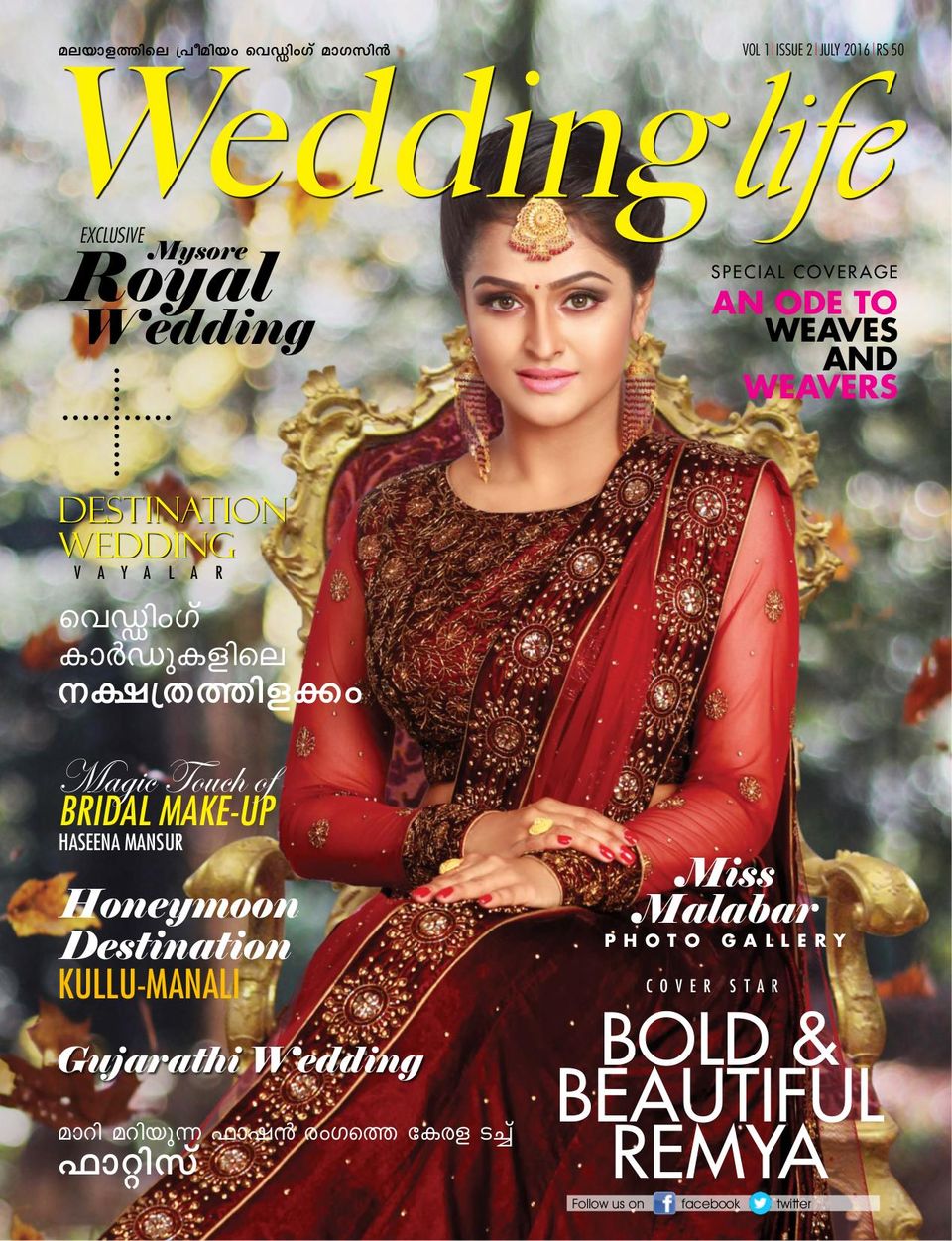 Get digital access to Wedding Life - July 2016 issue | Magzter.com