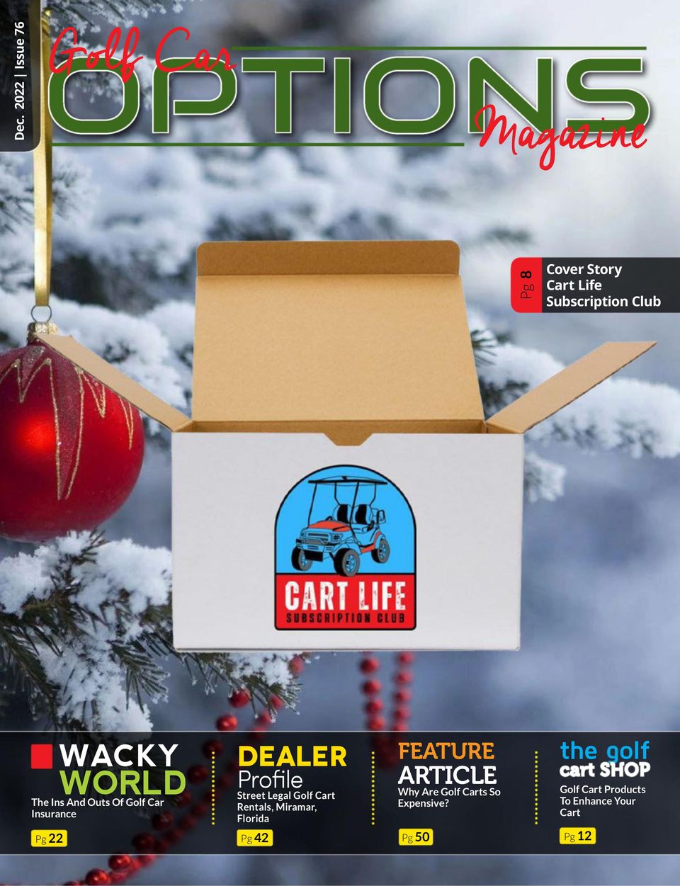 Golf Car Options-December 2022 Magazine - Get your Digital Subscription