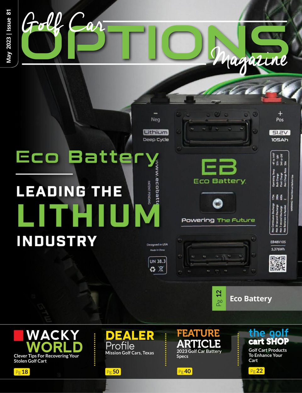 Golf Car Options-May 2023 Magazine - Get your Digital Subscription