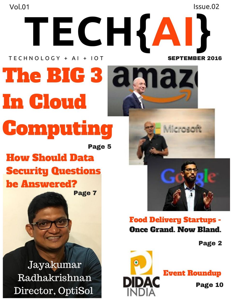 Get digital access to Tech{AI} - September 2016 issue | Magzter.com
