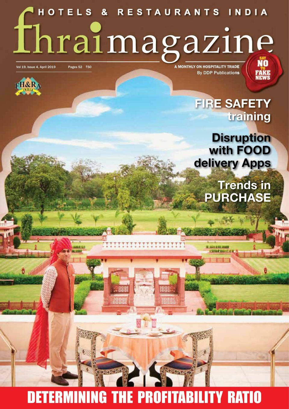 Get digital access to FHRAI Magazine - April 2019 issue | Magzter.com