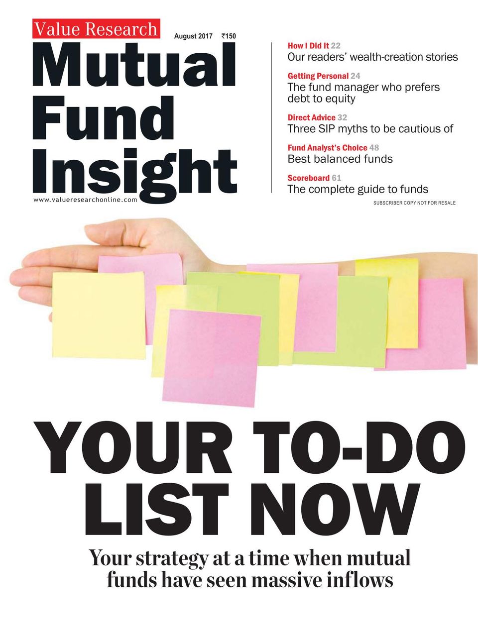 Get digital access to Mutual Fund Insight - August 2017 issue | Magzter.com