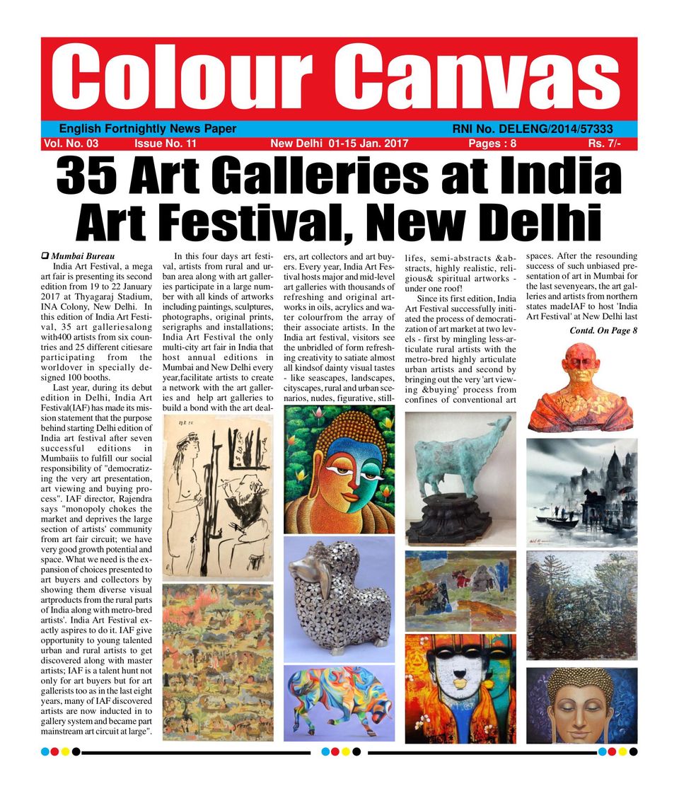 Colour Canvas-January 01 2017 Magazine - Get your Digital Subscription