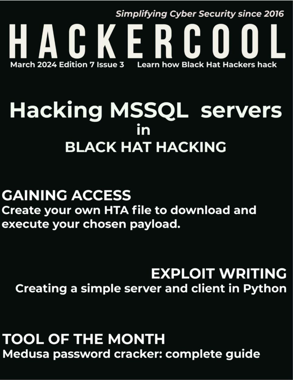 Hackercool Magazine - Get your Digital Subscription