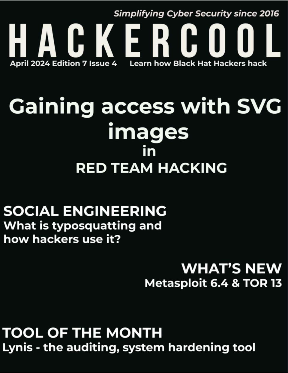 Hackercool Magazine - Get your Digital Subscription