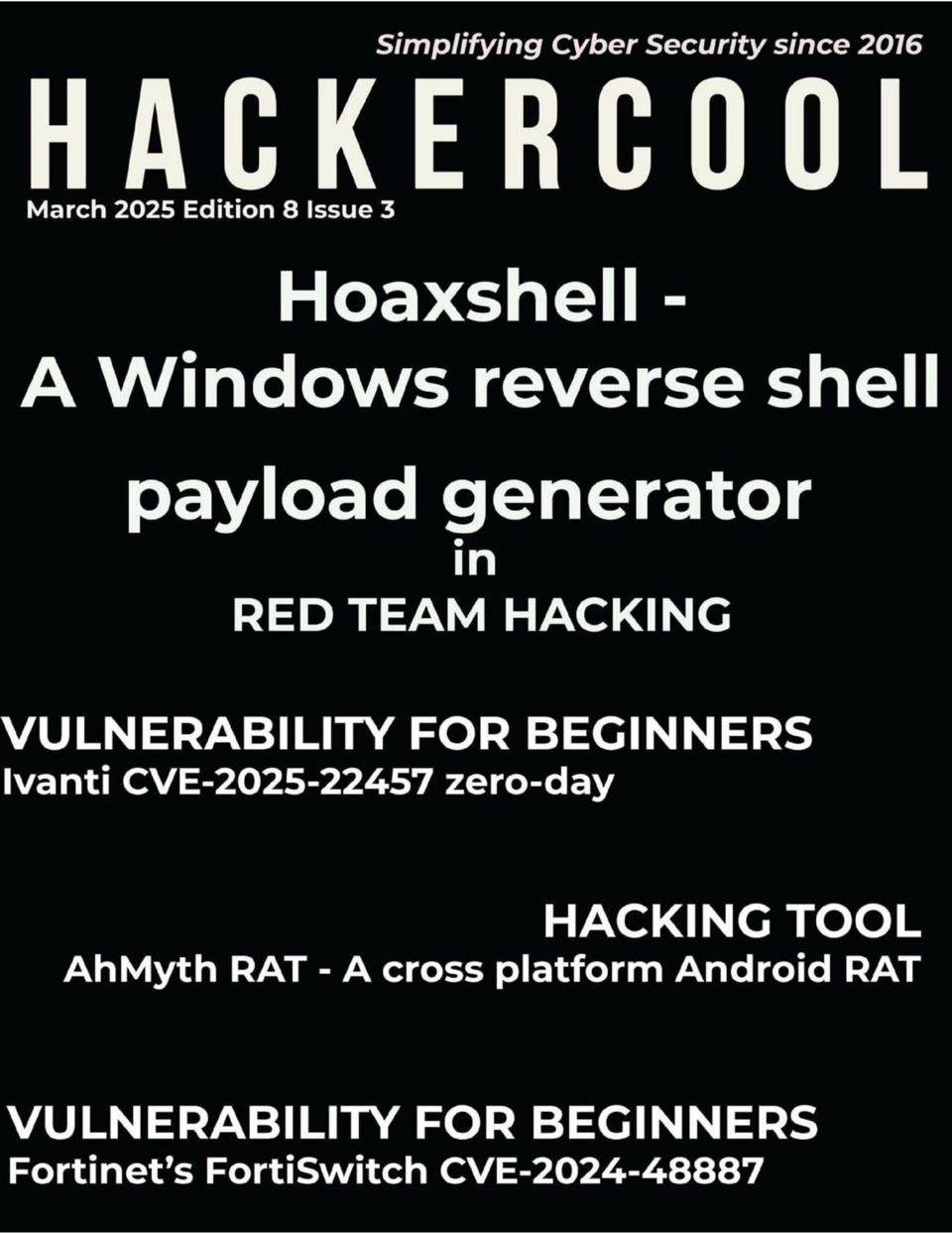 Get digital access to Hackercool Magazine | Magzter.com
