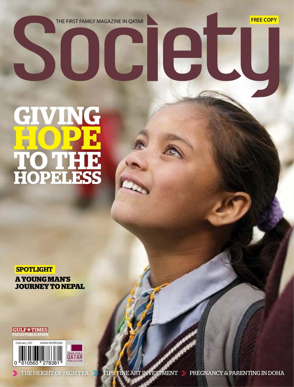 Get digital access to Society Magazine - February 2017 issue | Magzter.com