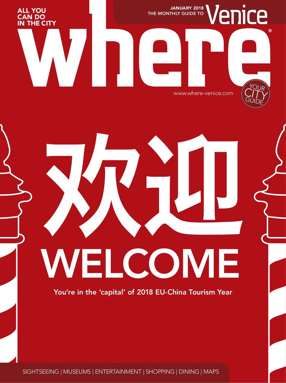 Get digital access to VENICE - The Welcome Magazine - January 2018 ...