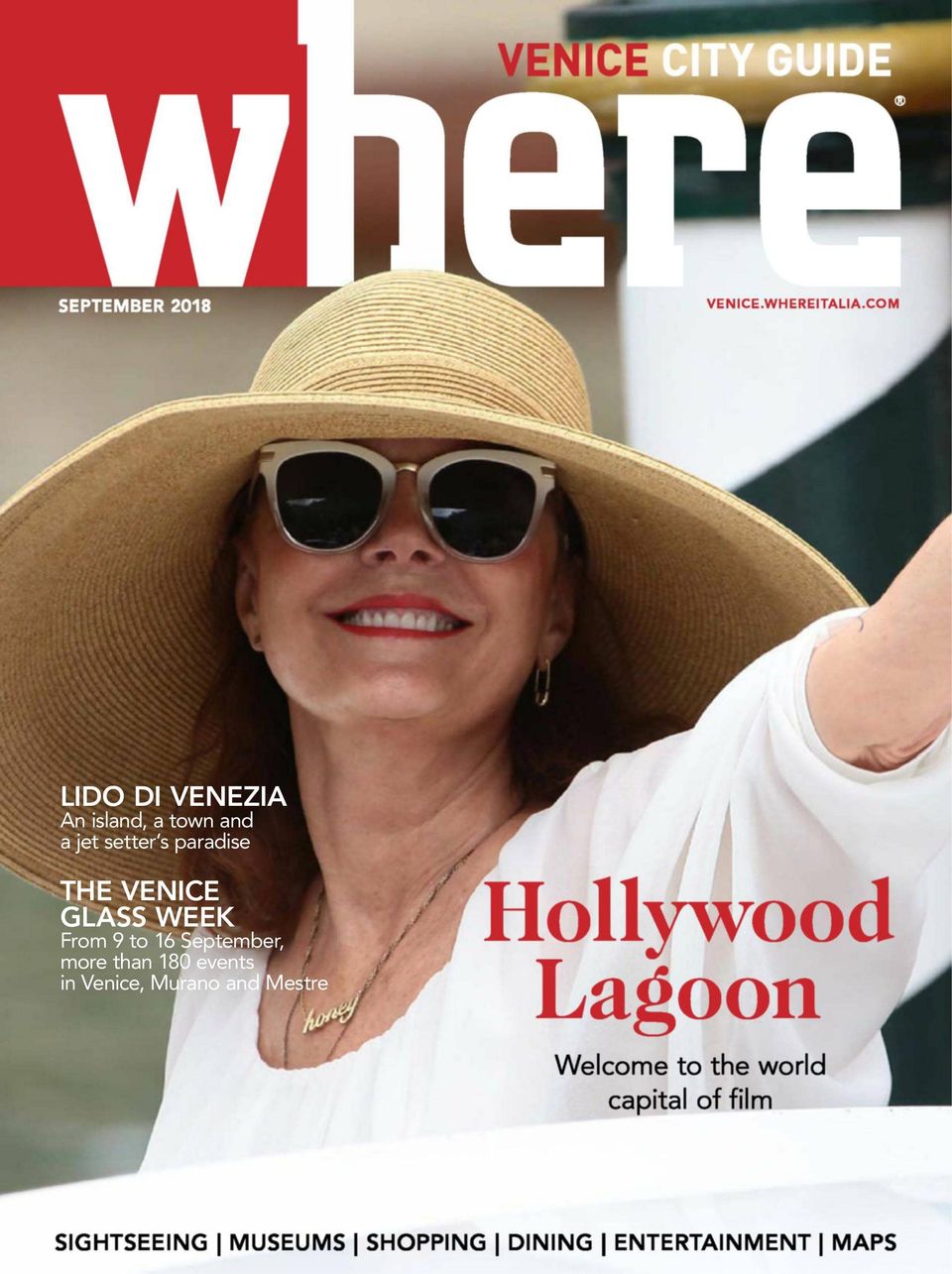 Get digital access to VENICE - The Welcome Magazine - September 2018 ...