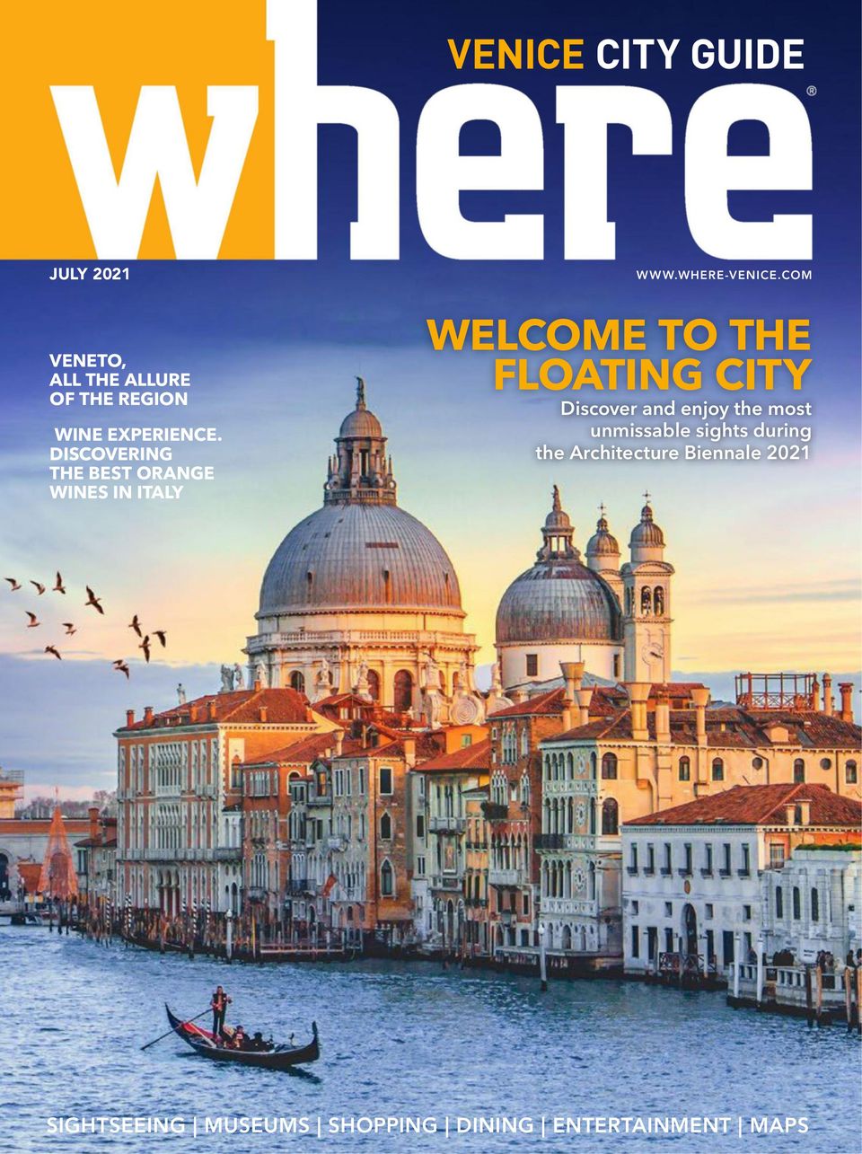 VENICE - The Welcome Magazine-July 2021 Magazine