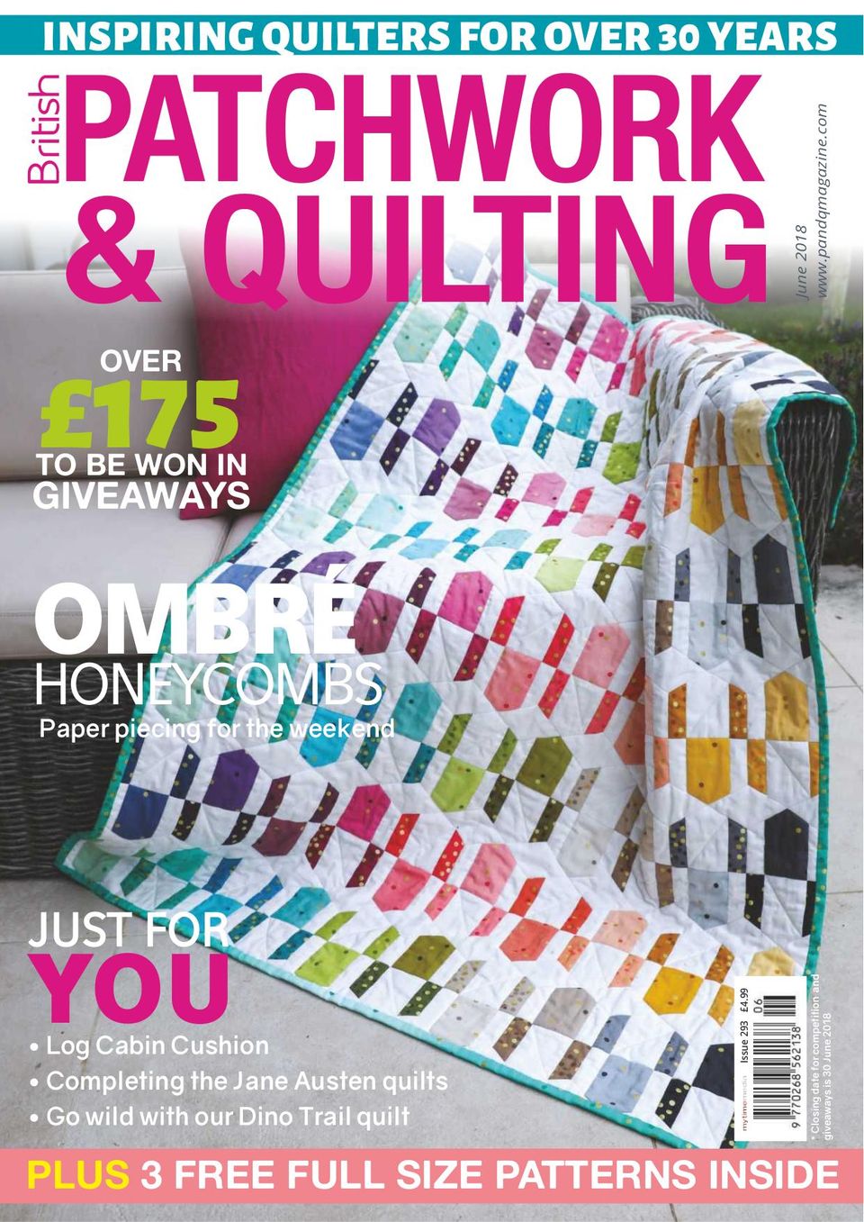 Patchwork and Quilting-June 2018 Magazine - Get your Digital Subscription