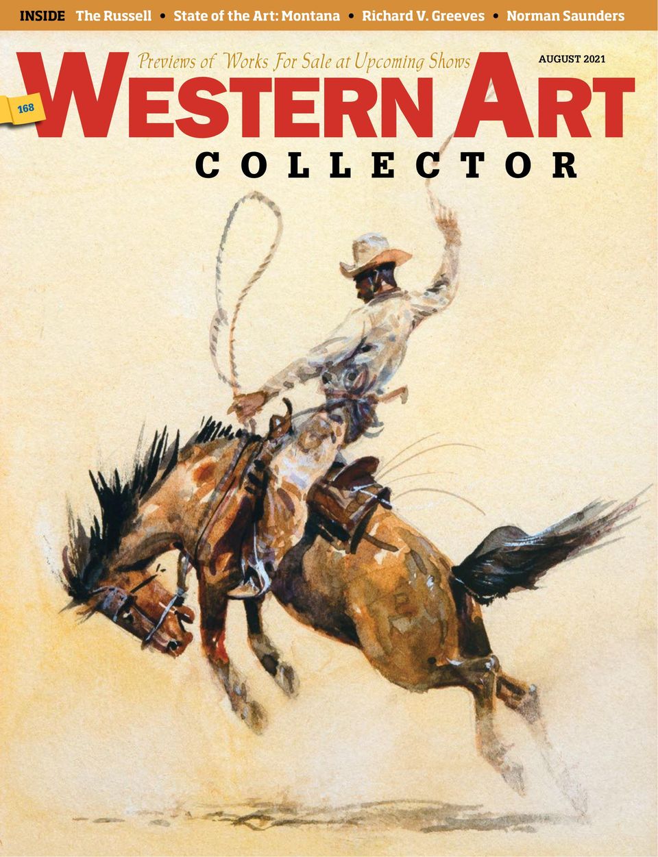 Western Art Collector-August 2021 Magazine - Get your Digital Subscription
