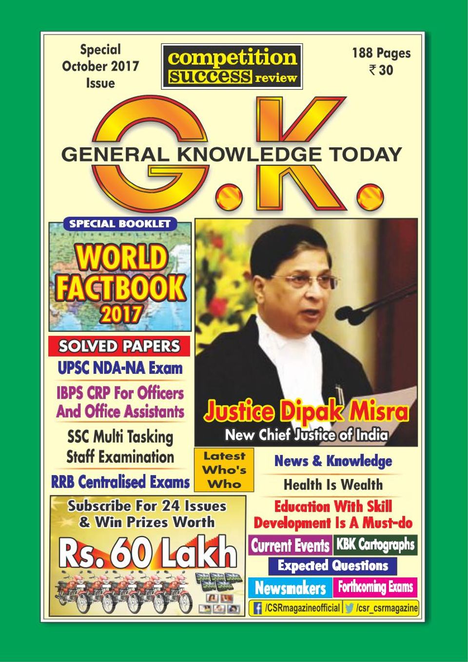 General Knowledge Today-October 2017 Magazine